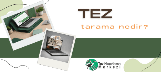 Tez Tarama Nedir? - Tez Hazırlama Merkezi
